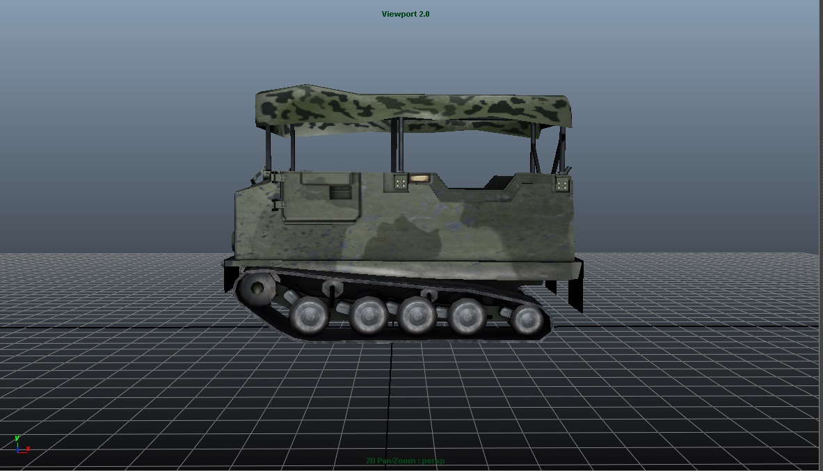 Computer Games Modelling : Army vehicle Texture