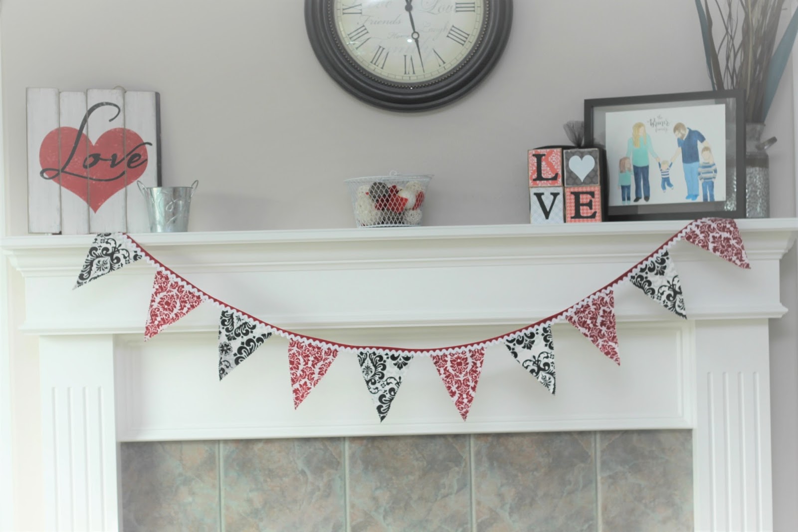 How to Make Bunting - Free Template | Sew Simple Home