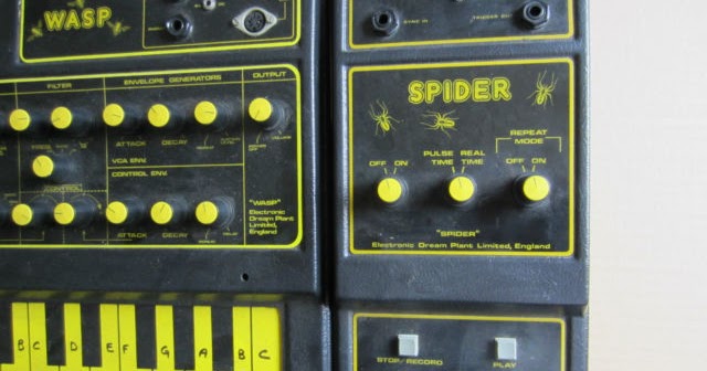 MATRIXSYNTH: EDP Wasp Analog Synthesizer & Spider 252 Step Sequencer