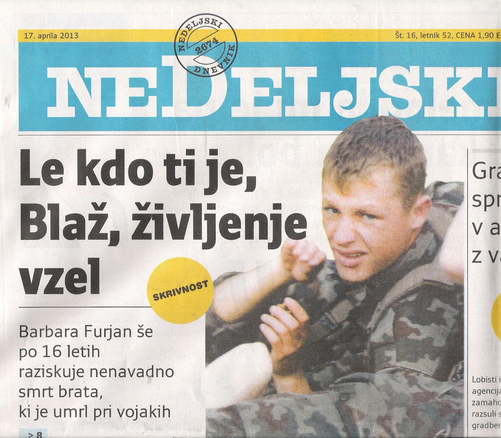 Blog - Blaz Furjan: 04/24/13