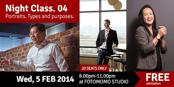 5-FEB-2014: Night Class 04. Portraits. Types and Purposes. ~ Workshops ...