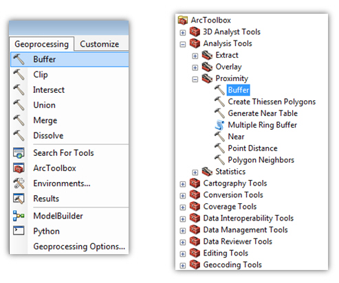 Suka GIS: Analisis Buffer