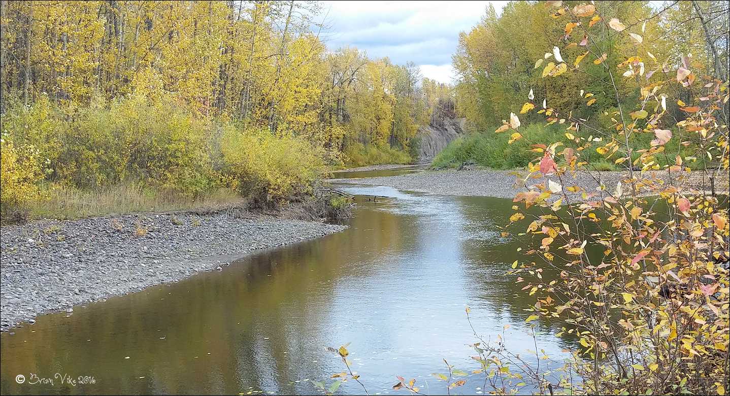 Northern Interior British Columbia: Fall Winding Bulkley River Houston ...