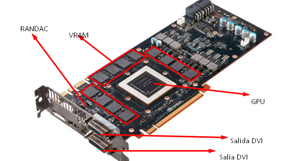 ASIR1: Partes básicas de una tarjeta gráfica