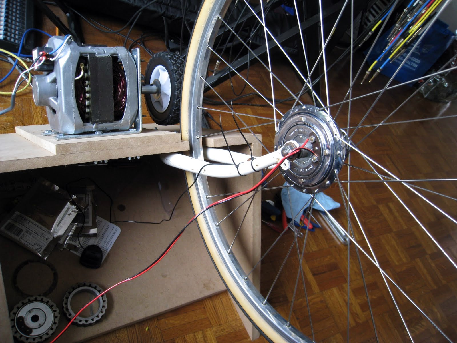 bicycle lighting: Sturmey Archer Dynohub magnet upgrade: progress report