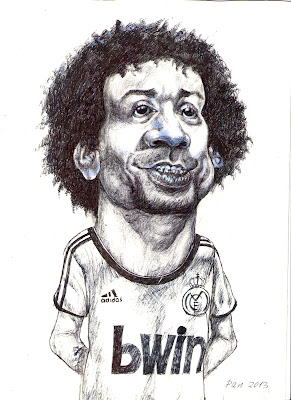la olla de los infiernos: caricatura marcelo del real madrid a ...