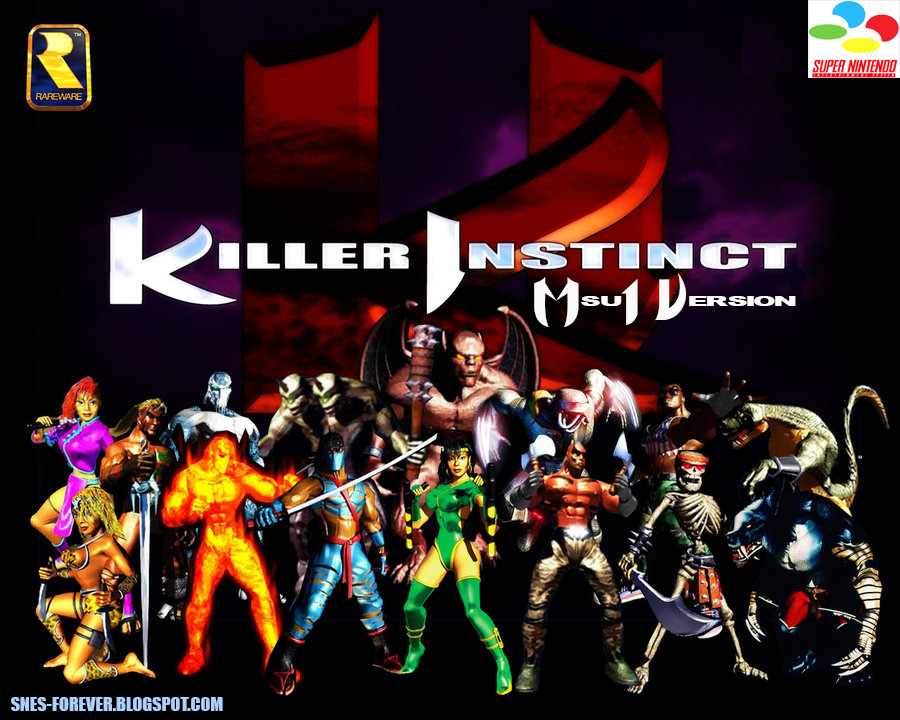 Super Nintendo para sempre!: Killer Instinct MSU-1