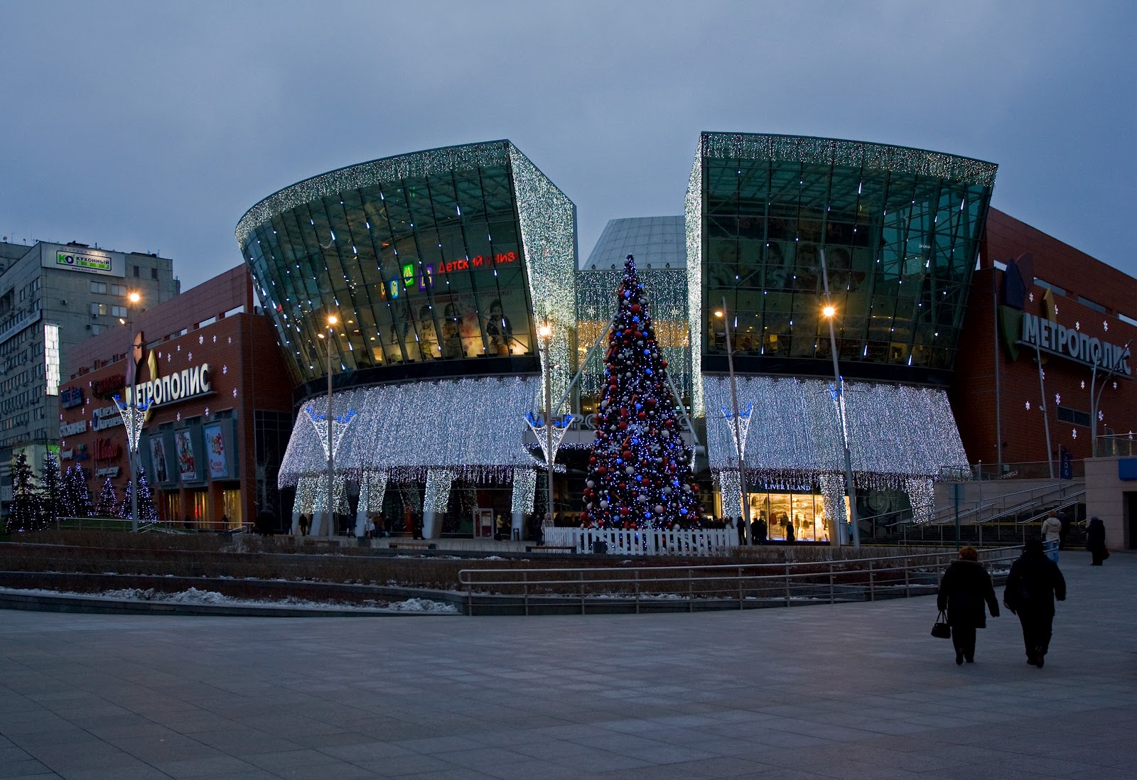 Three years in Moscow: Shopping malls