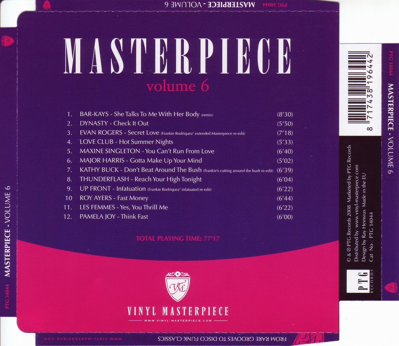 MASTERPIECE ULTIMATE DISCO FUNK COLLECTION: Masterpiece The Ultimate ...