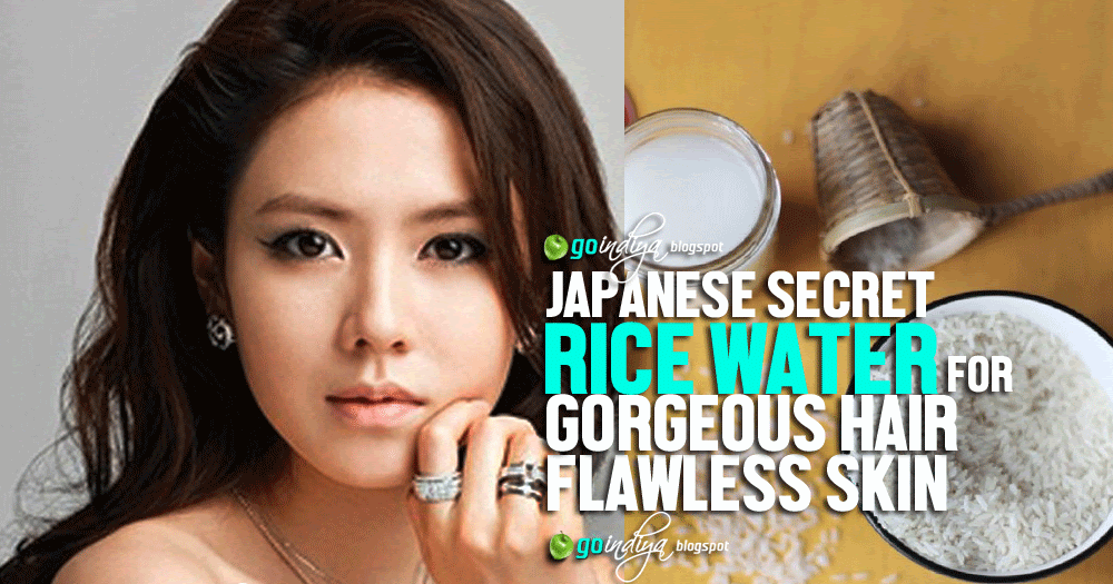 Rice Water for Gorgeous Hair and Flawless Skin - Natural Home Remedies ...