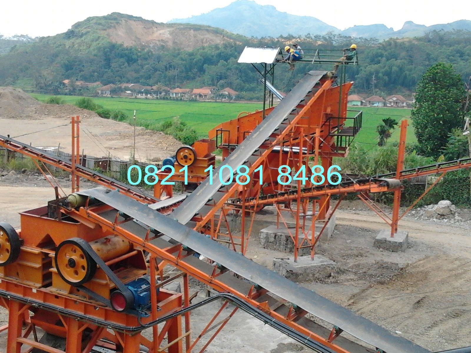 Jual Stone Crusher Plant Kapasitas 70-90 Ton Per Jam ~ Jual Stone ...