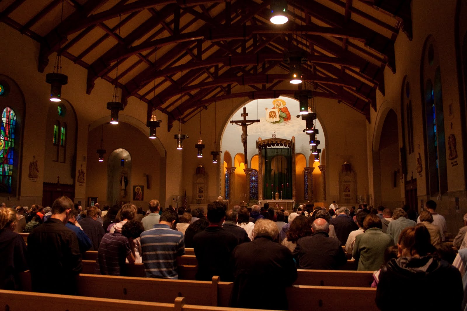 Te Deum laudamus!: Archbishop Vigneron leads pro-life prayer vigil in ...