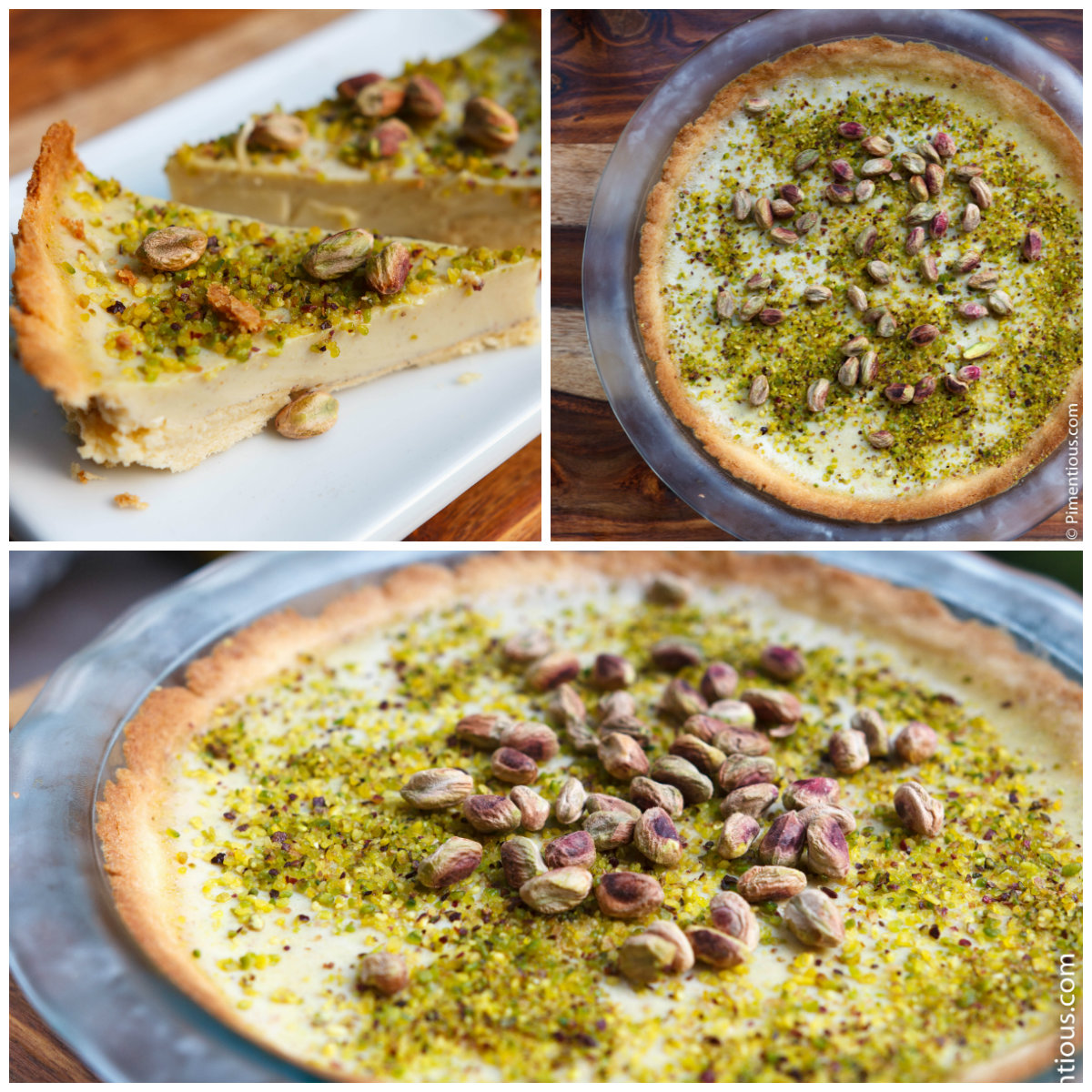 Pistachio Cardamom Pie | Pimentious