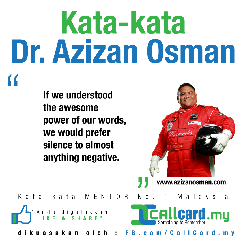 Kata2 Dr. Azizan Osman