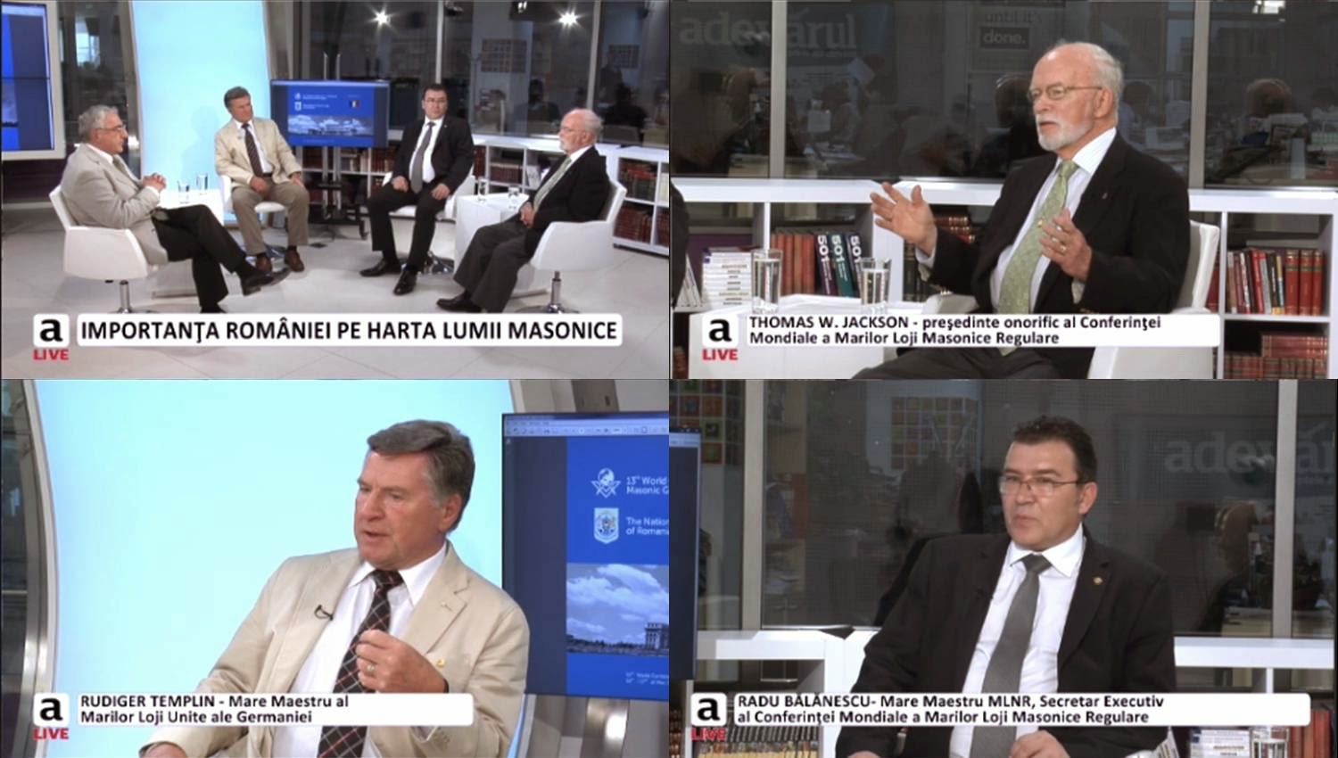 Jurnal Masonic: Interviu cu Secretarul Executiv al Conferinţei Mondiale ...