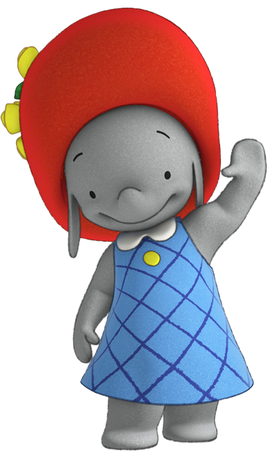 Cartoon Characters: Ella the Elephant