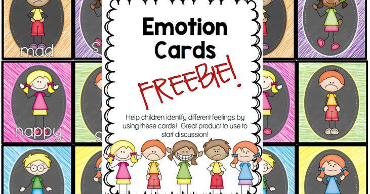 Magnetic Learning: Emotion Cards Freebie