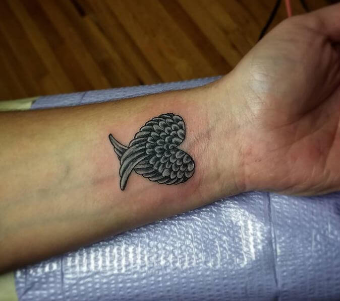 150+ Men Angel Wing Tattoos Designs (2020) Arm, Back & Shoulder ...