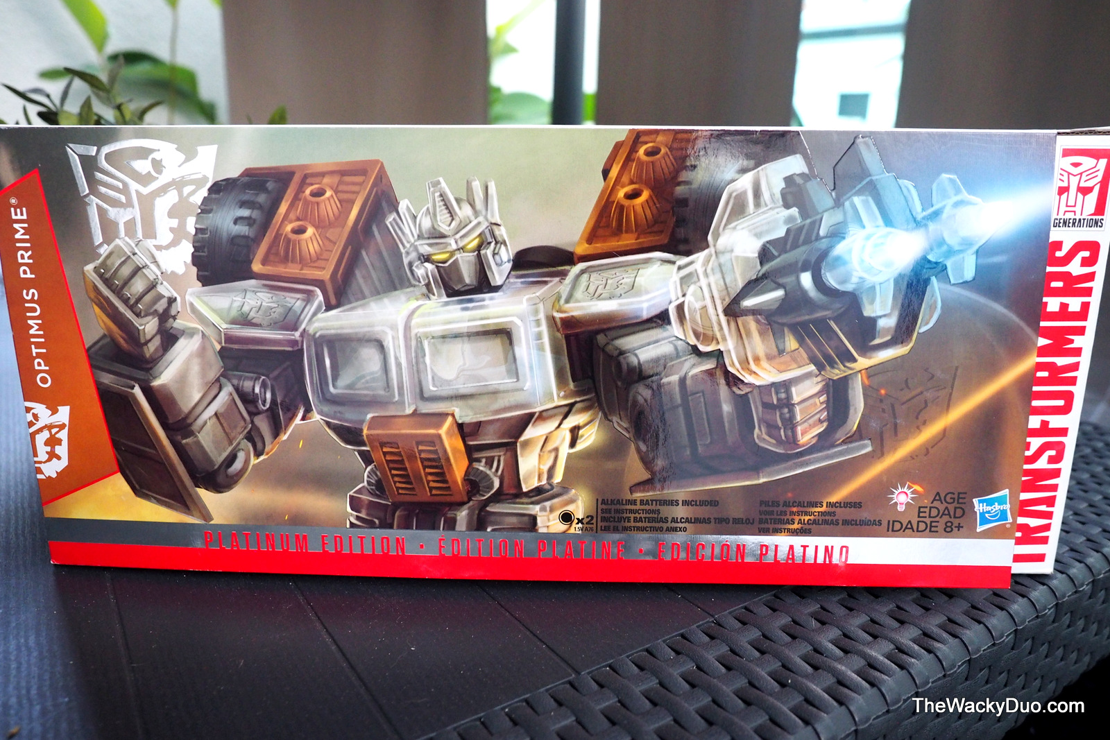 Optimus Prime ' Year of the Goat Platimun' Edition - TheWackyDuo.com ...