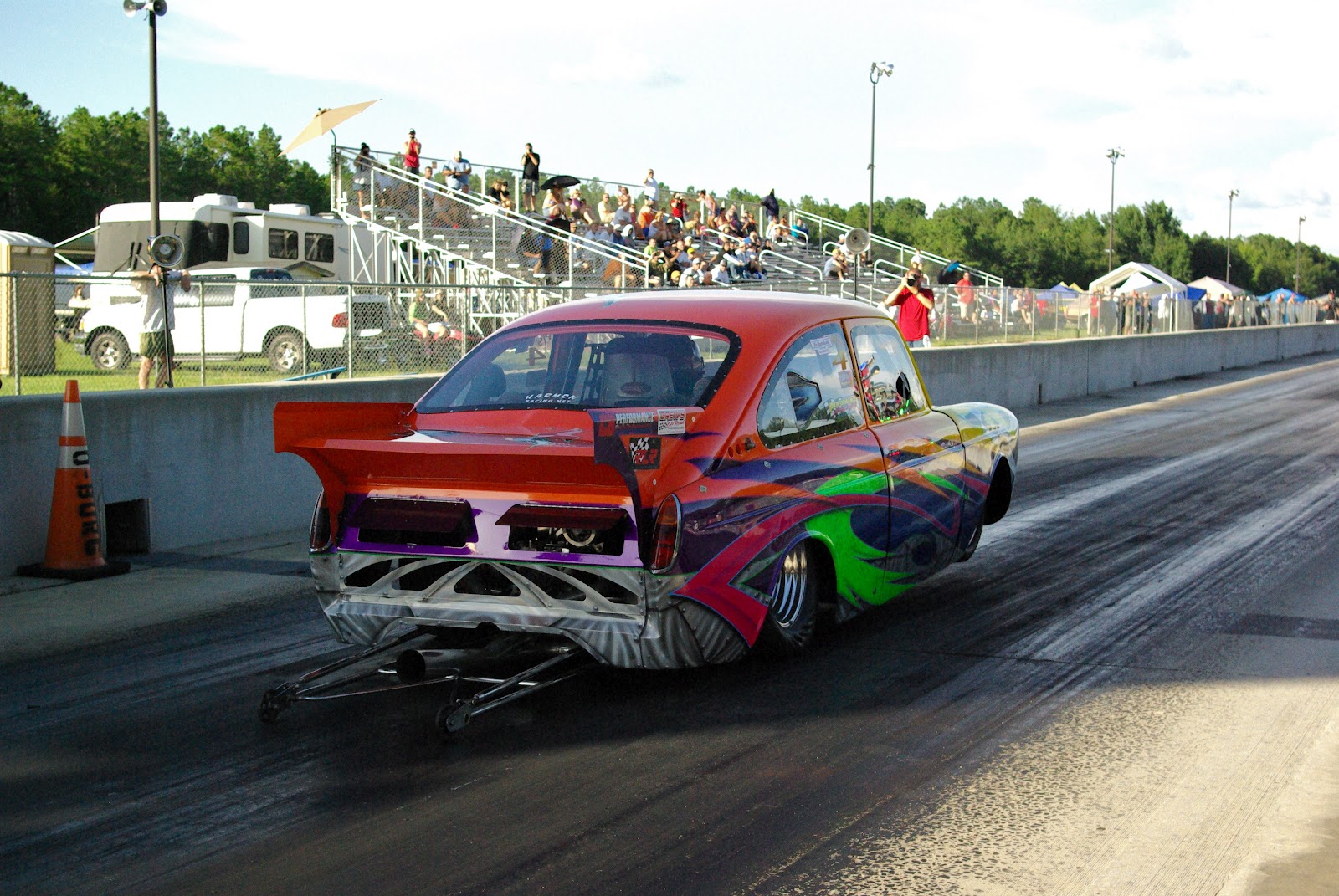 Fast Shutter: V.W. DRAG NIGHT AT ORANGEBURG DRAGSTRIP