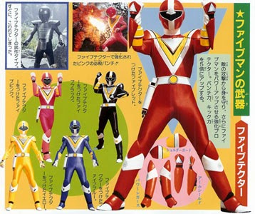 O MAIS COMPLETO NO MUNDO DO TOKUSATSU: Chikyuu Sentai Fiveman