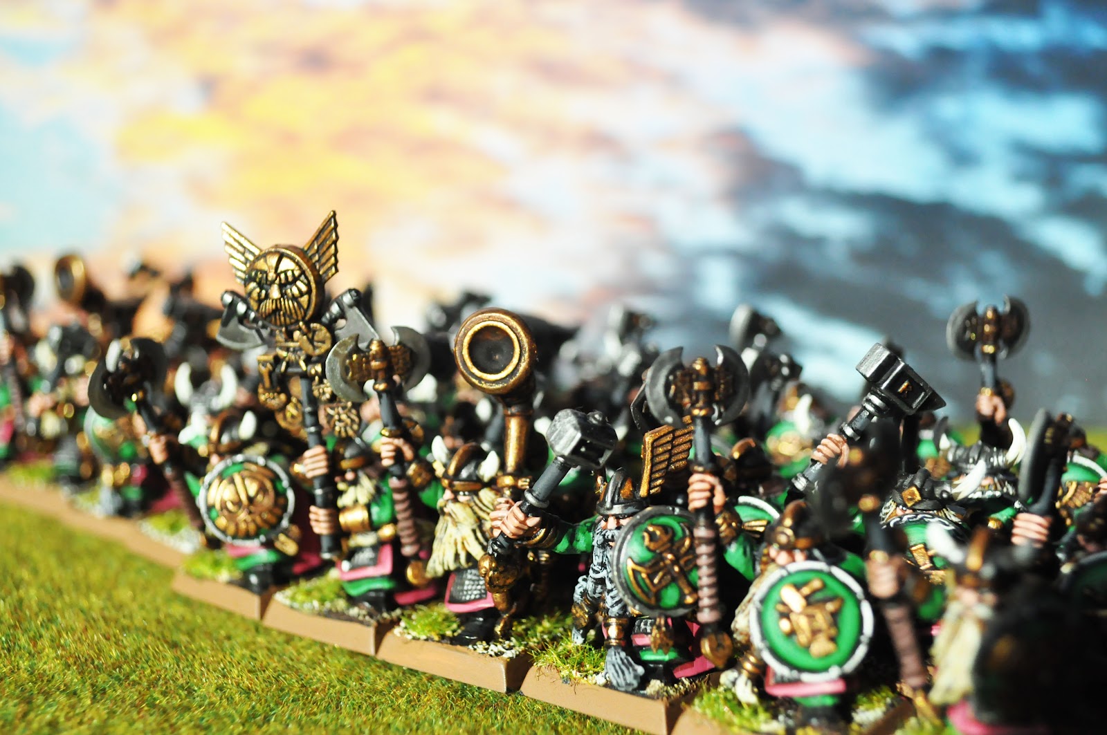 Toy Construct: Dwarf Warriors