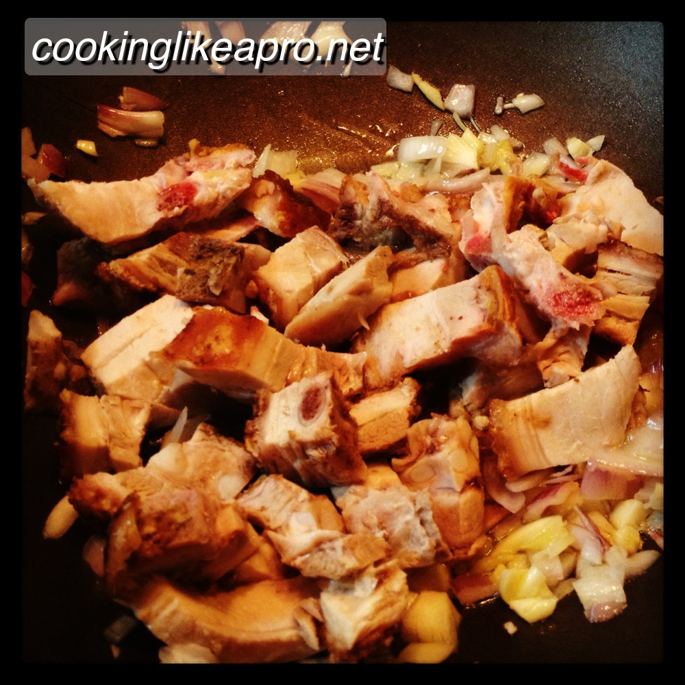 Cooking Lechon Paksiw (Left-over recipe) ~ Quick And Easy Recipes