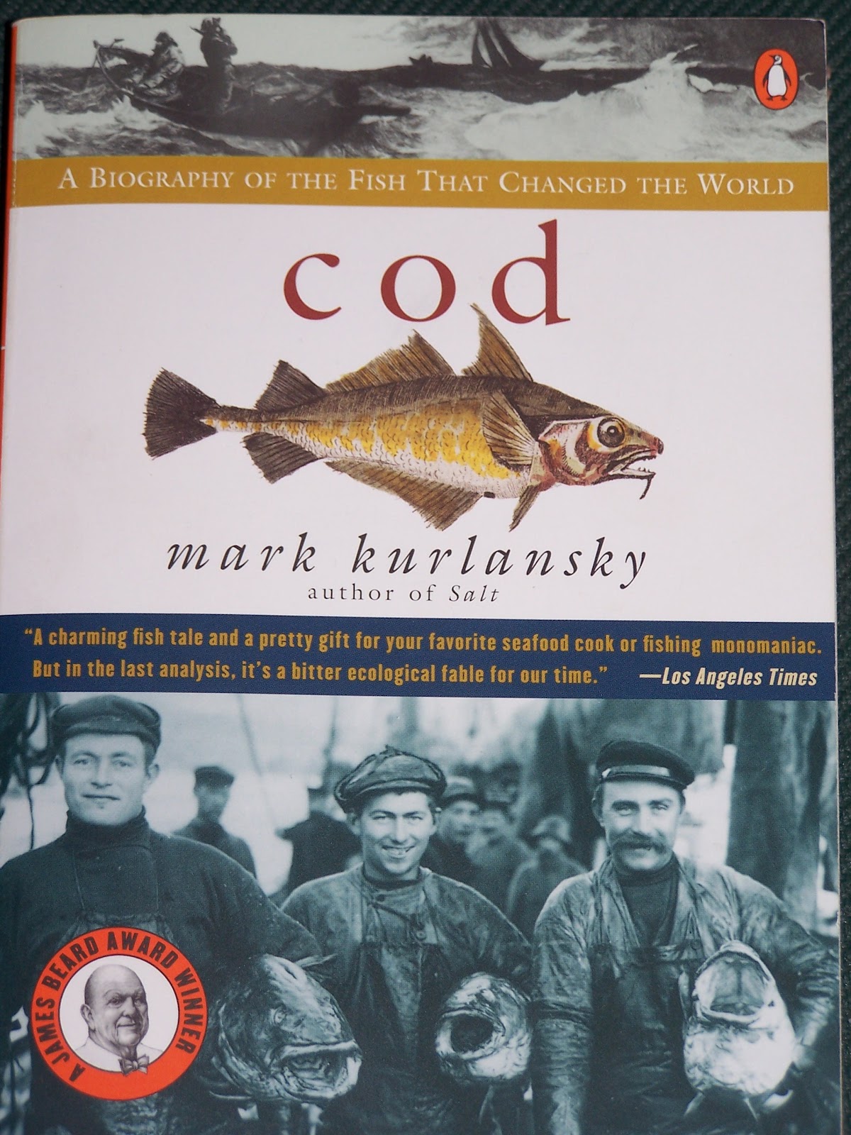 Carolyn Stearns Storyteller: Rape of the Sea - Book Review "Cod"