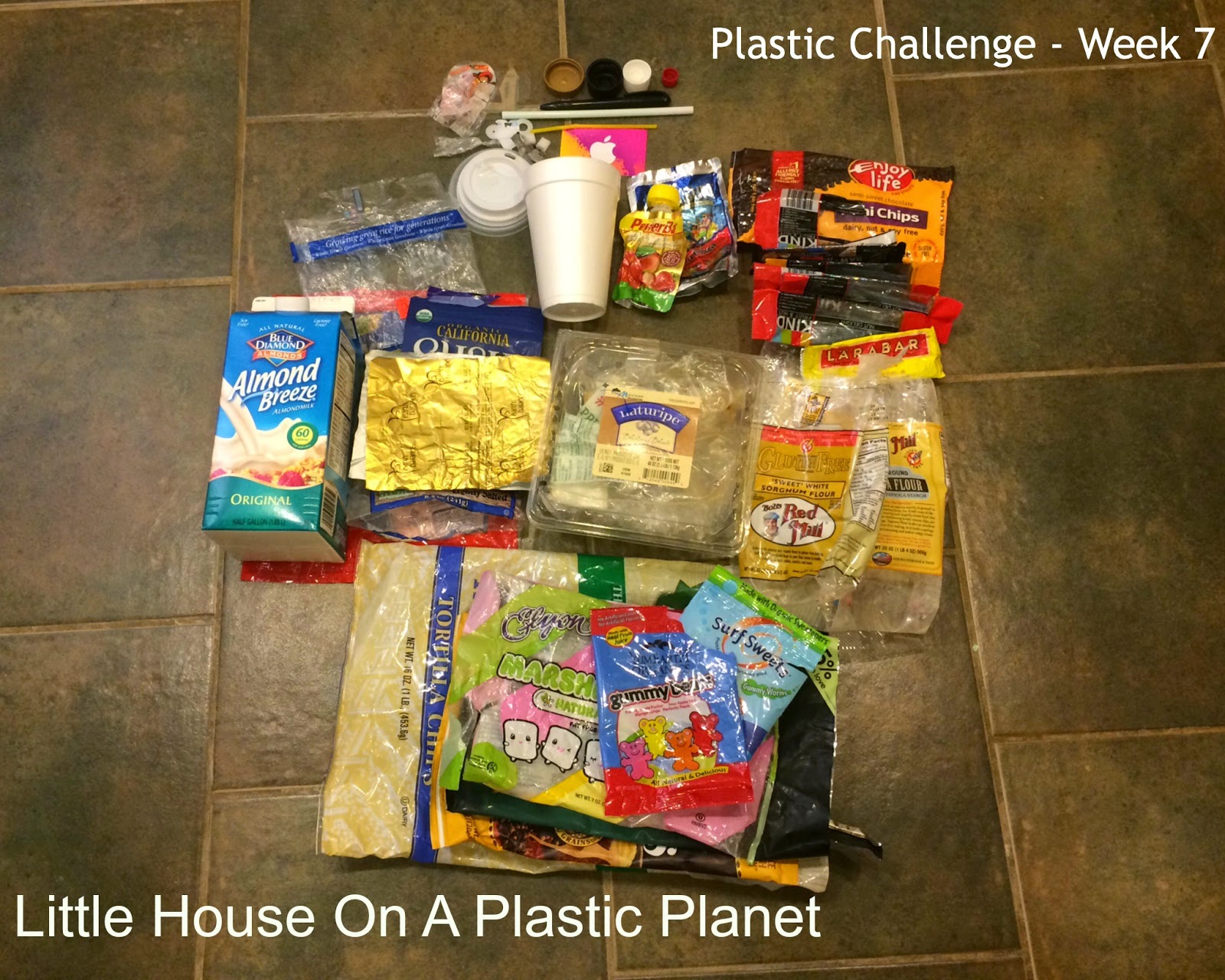 Little House On A Plastic Planet: Show Your Plastic Challenge: Week 7