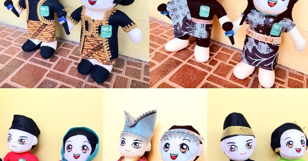 pembuat boneka custom satuan di Solo: Boneka Custom Adat Nusantara
