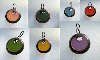 Linda Searcy Jewelry Designs: NEW Copper and Resin Jewelry