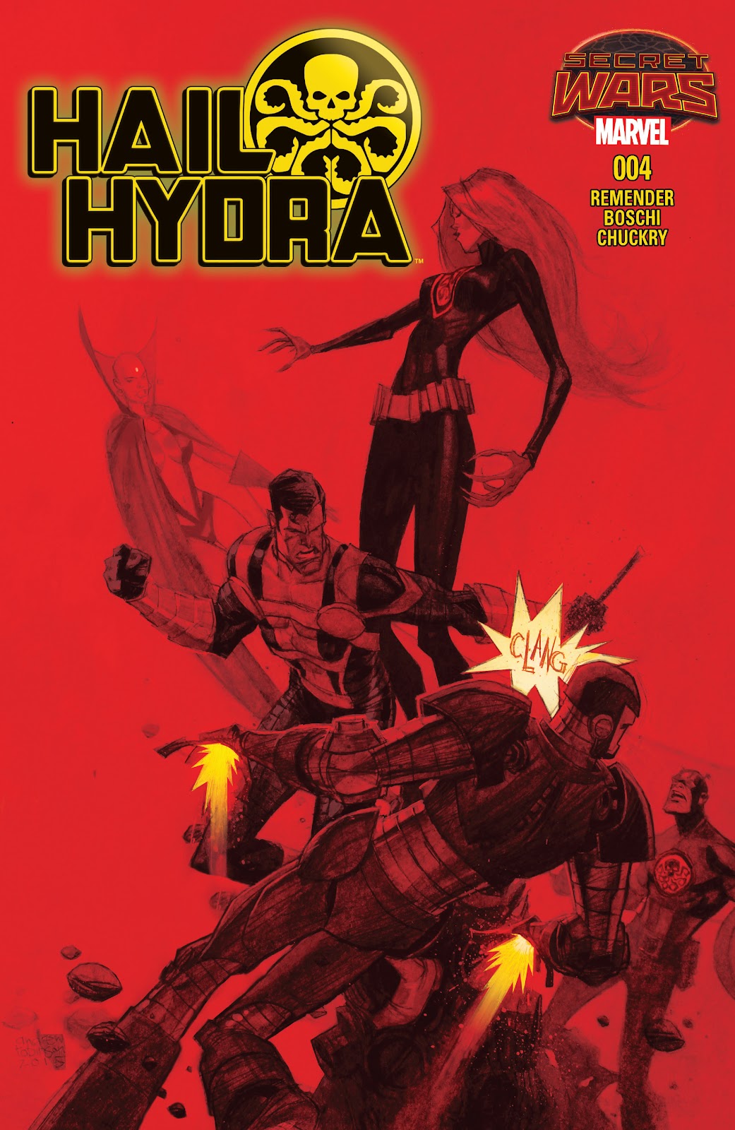 Bank-Comics For Fun: Review - Hail Hydra #4