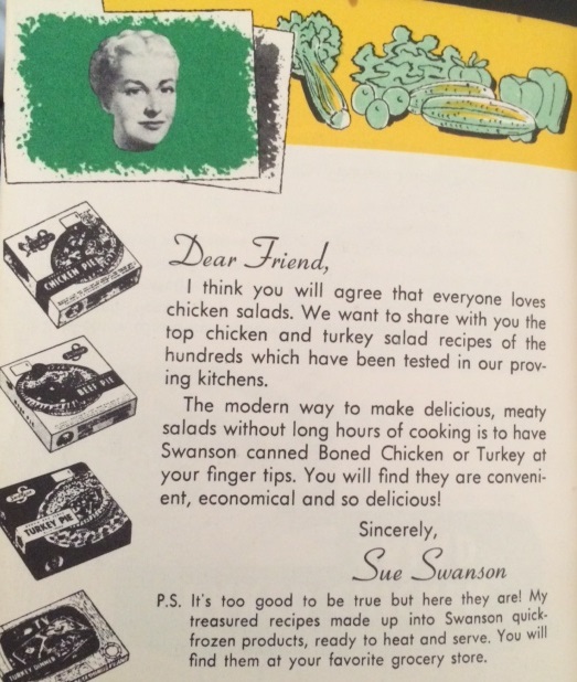 A Strong Dose of Vitamin Fred: Sue Swanson says: Everyone loves chicken ...