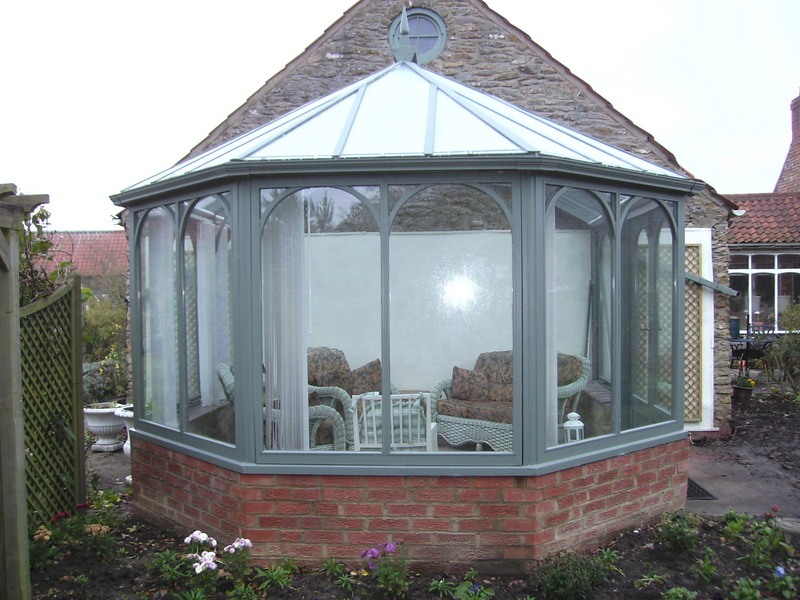 Garden,pond,home and life diary for hevsdave: Amdega Conservatory Build ...