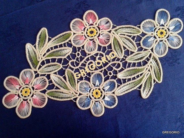 Spieghiamo il MACRAME' RUMENO: MACRAME' ALL'UNCINETTO (GALLERY)