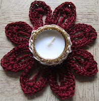 Sweet Nothings Crochet: FIVE LOVELY TEA LIGHT HOLDERS