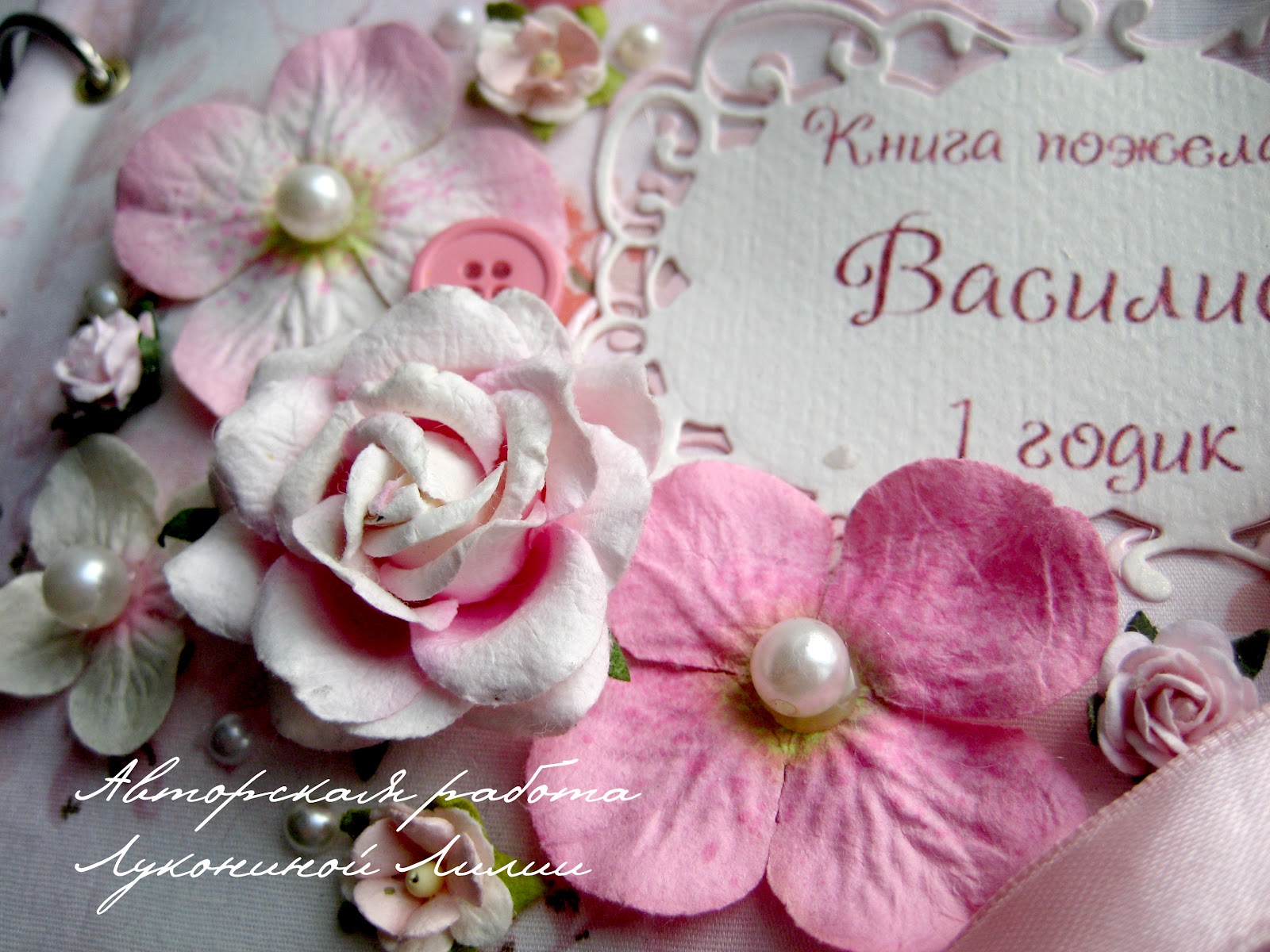 Мое вдохновение: Книга пожеланий на День рождения Василисы