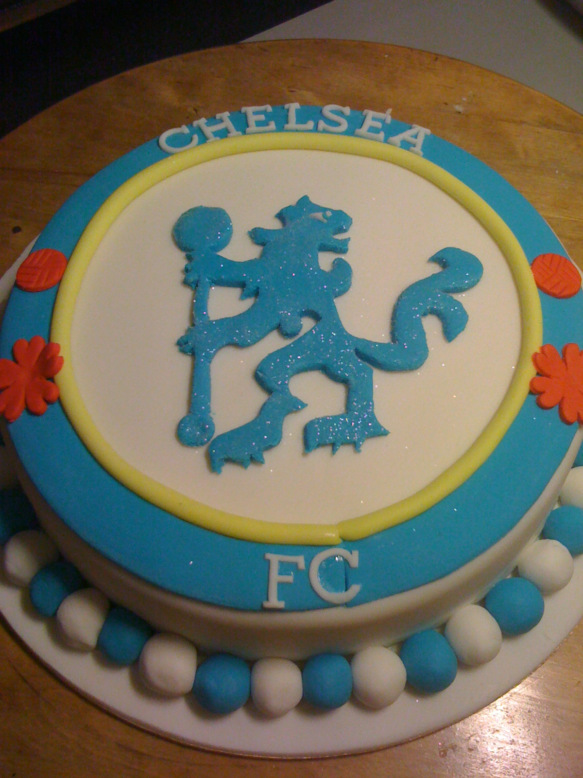 CAKE CUPBOARD: Chelsea FC Cake
