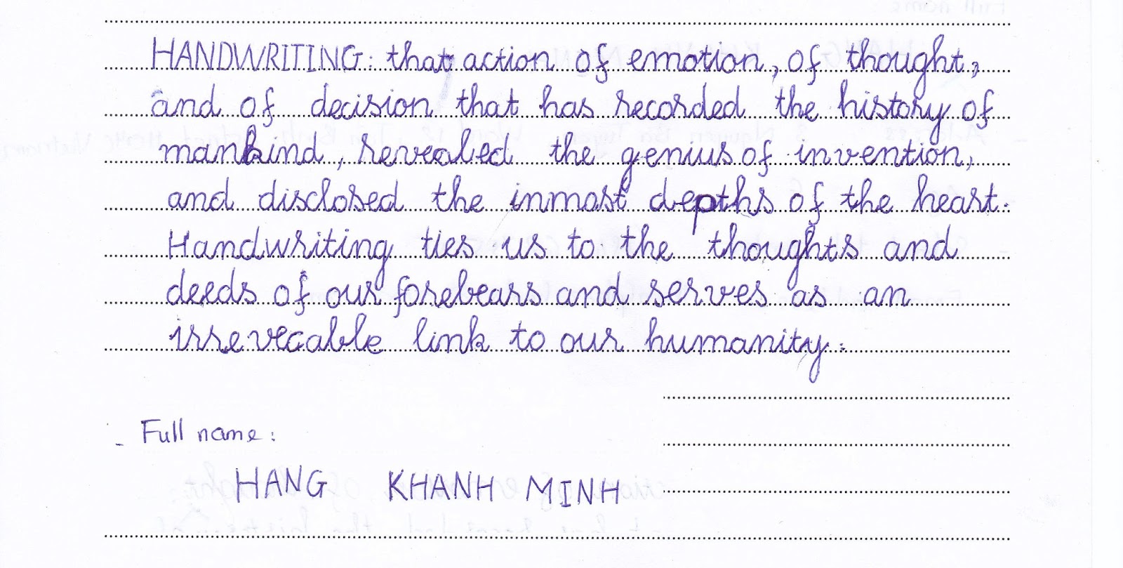 TAK Blog: World Handwriting Contest 2013