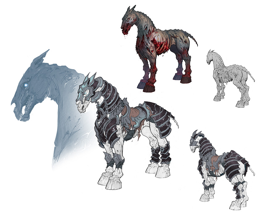 Darksiders - Concept Artwork i Character Art - Synteza historii i sztuki