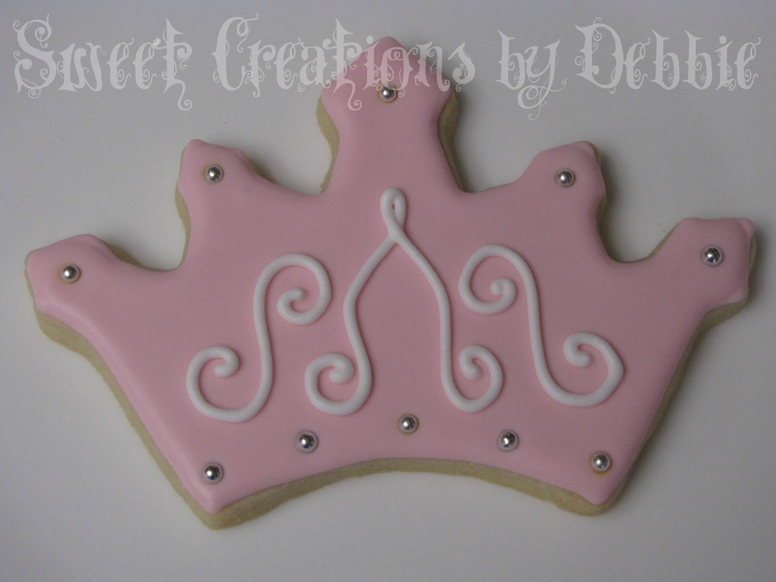 Sweet Creations by Debbie: Pretty Pink Princess Cookies
