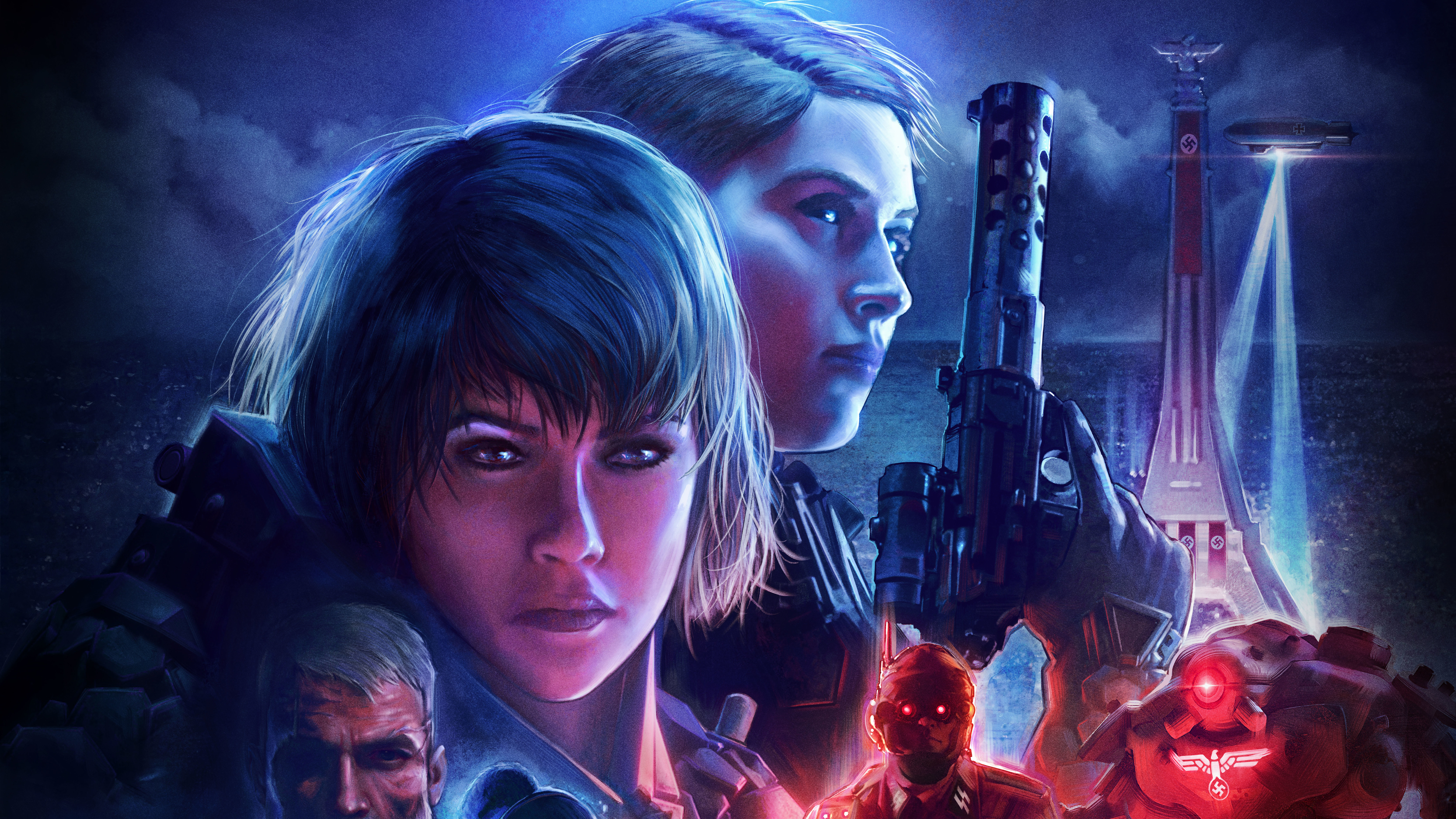 Wolfenstein: Youngblood, Characters, 8K, #6 Wallpaper PC Desktop