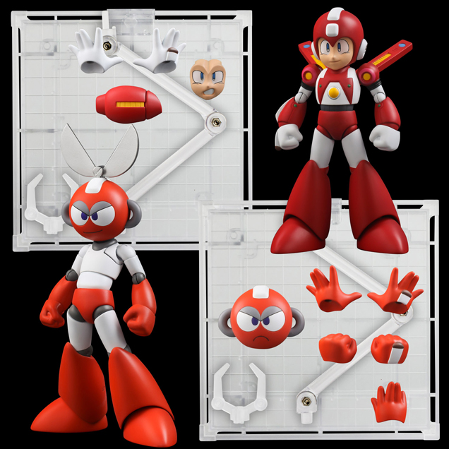 Rockman Corner: More Images of Super Mega Man and Cut Man 4Inch-Nel Figures