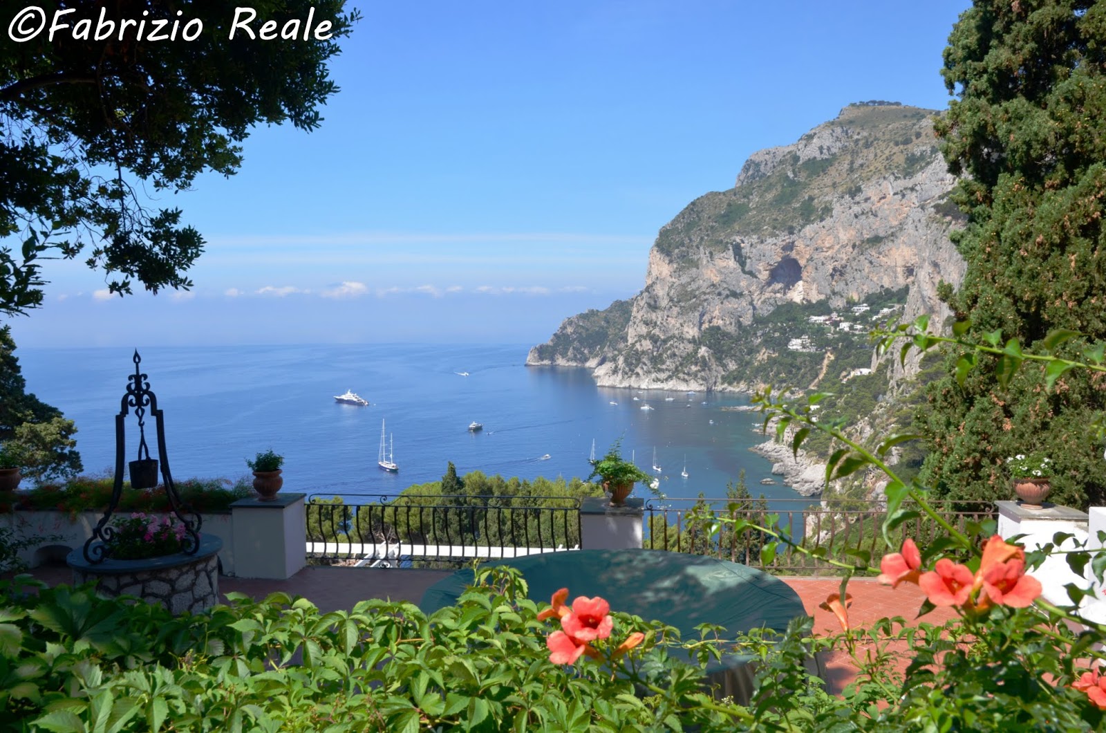 LaboratorioNapoletano.com: Capri: panorama da via Tragara
