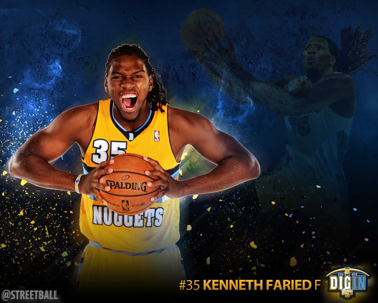 NBA-Shots: Denver renueva a Faried: 5 años y 60 millones