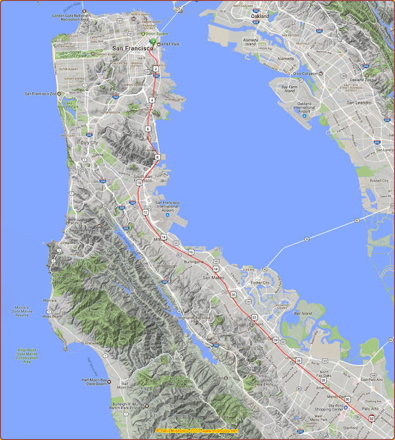 San Francisco Bay Area Photo Blog: A Caltrain ride to Palo Alto ...