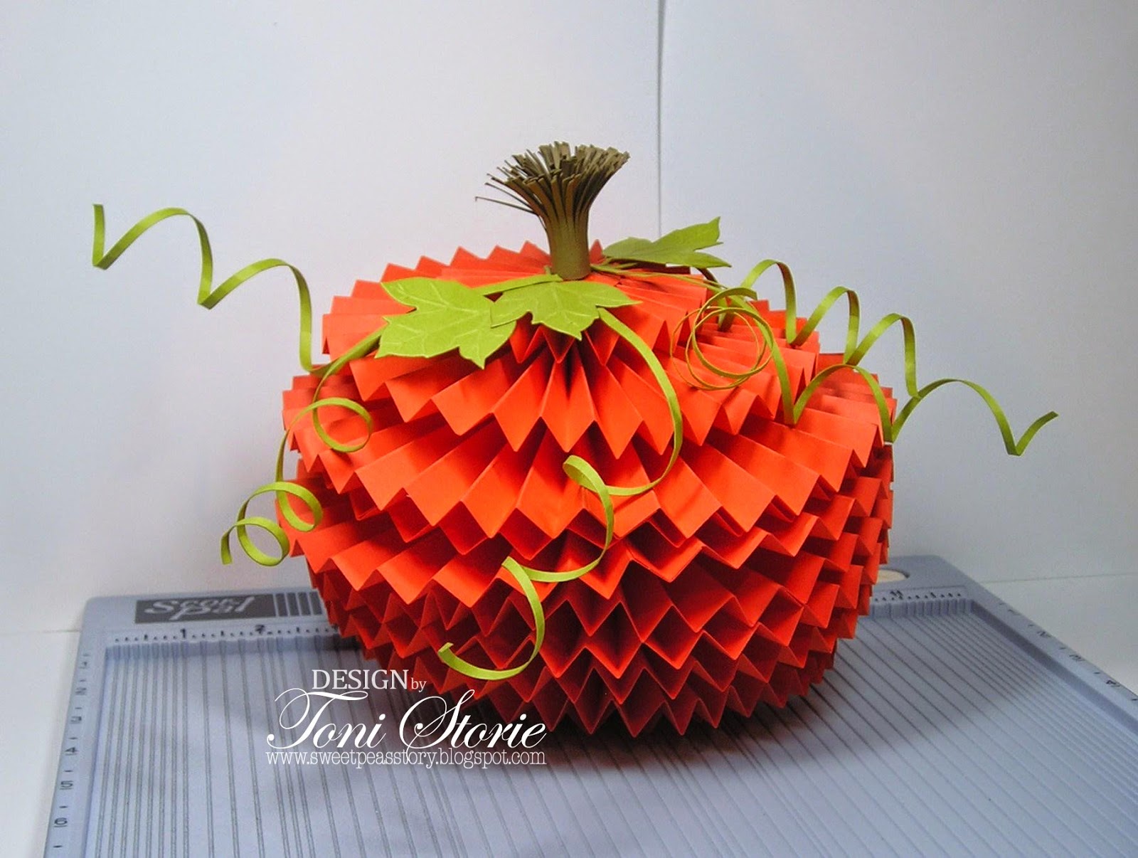 Sweet Pea's Story: A Scor-Pal Paper Pumpkin