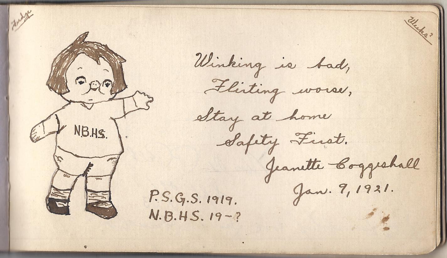 Heirlooms Reunited: 1920s Autograph Album of Alice Pell of New Bedford ...