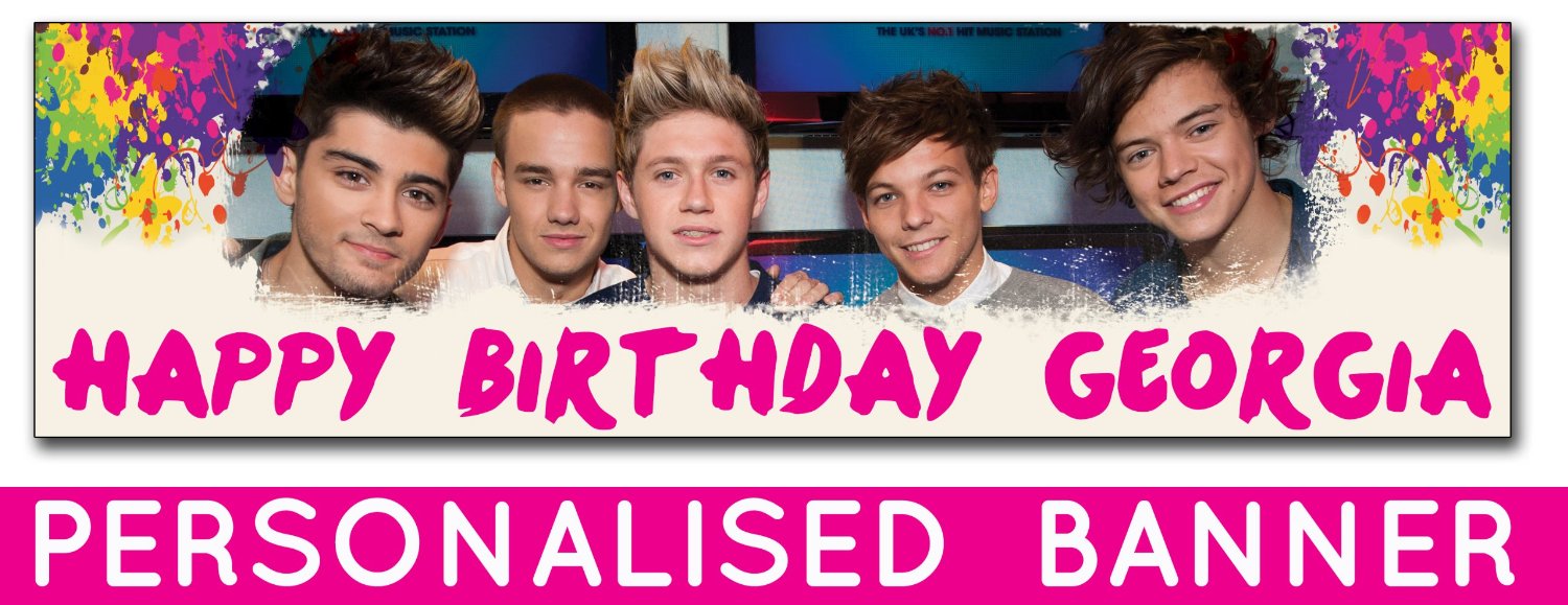 Birthday Party Supplies Galore: One Direction Party Supplies | Birthday ...