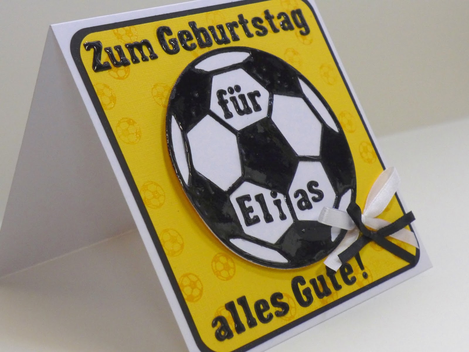 Simones Karten-Ecke: Fußballkarte / Football card